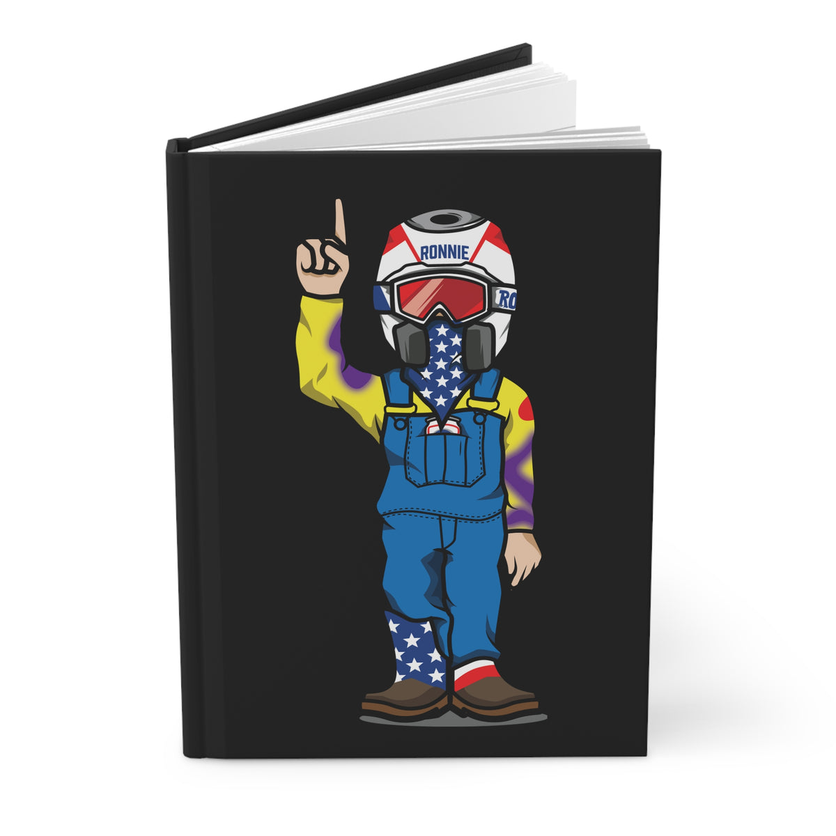 Ronniemac Character Journal - Hardcover – Ronnie Mac 69