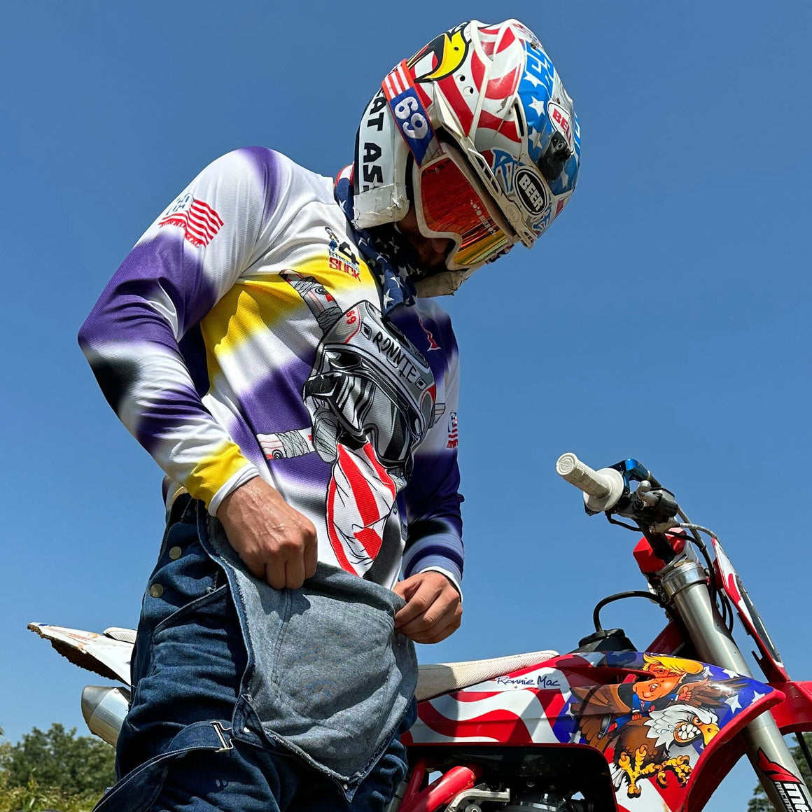 Dirt Bike Jerseys, Flannels, Long Sleeves, & Motocross Gear - Clothing ...