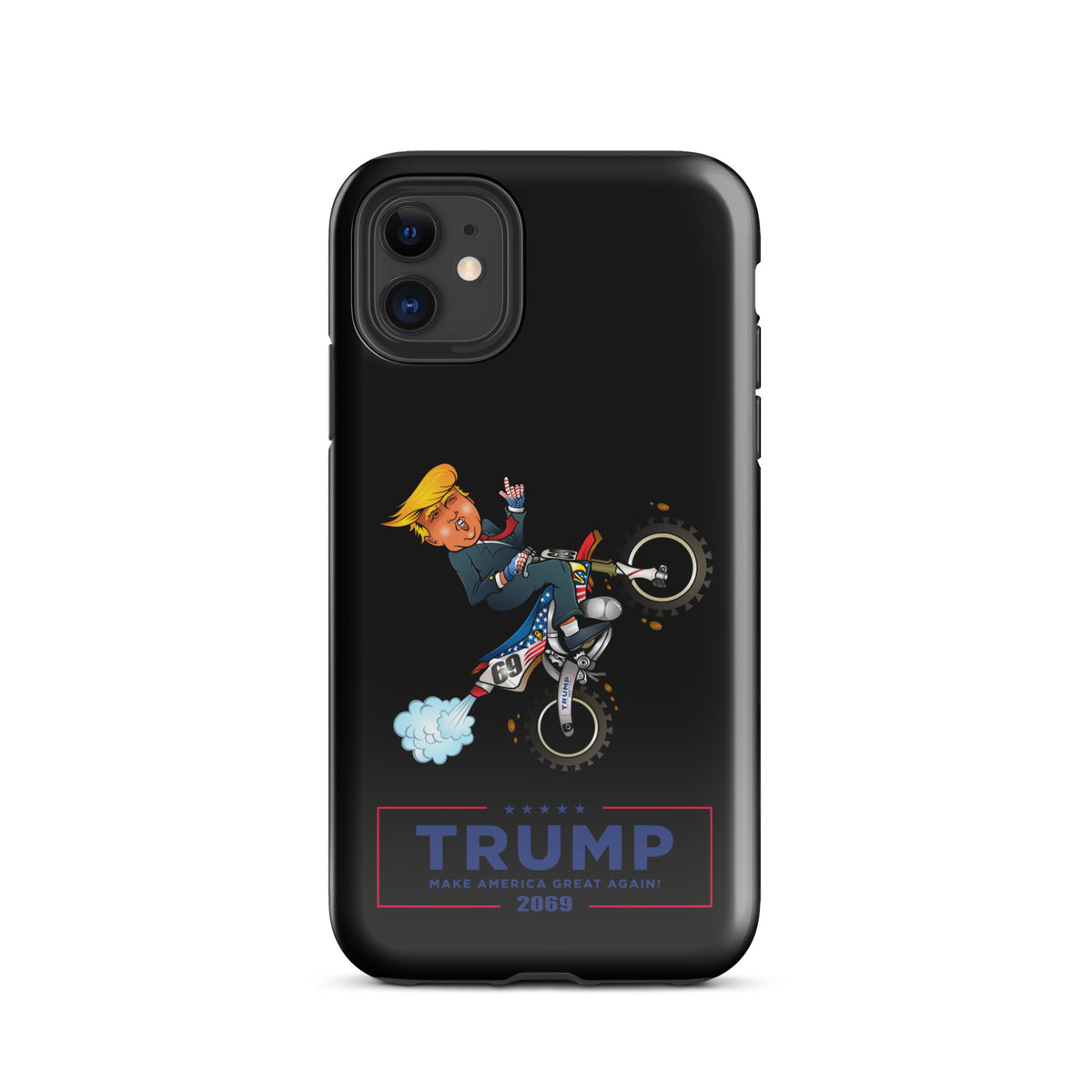 Trump Moto Tough Case for iPhone® – Ronnie Mac 69